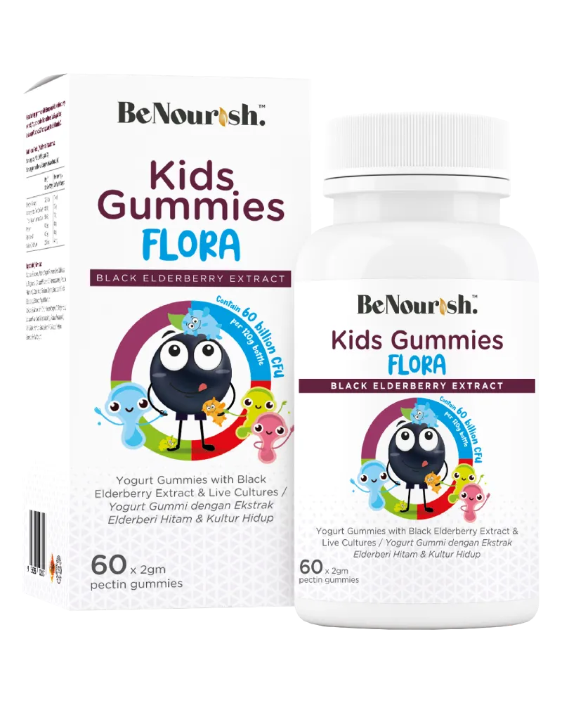 Benourish Kids Gummies Flora - BeNourish